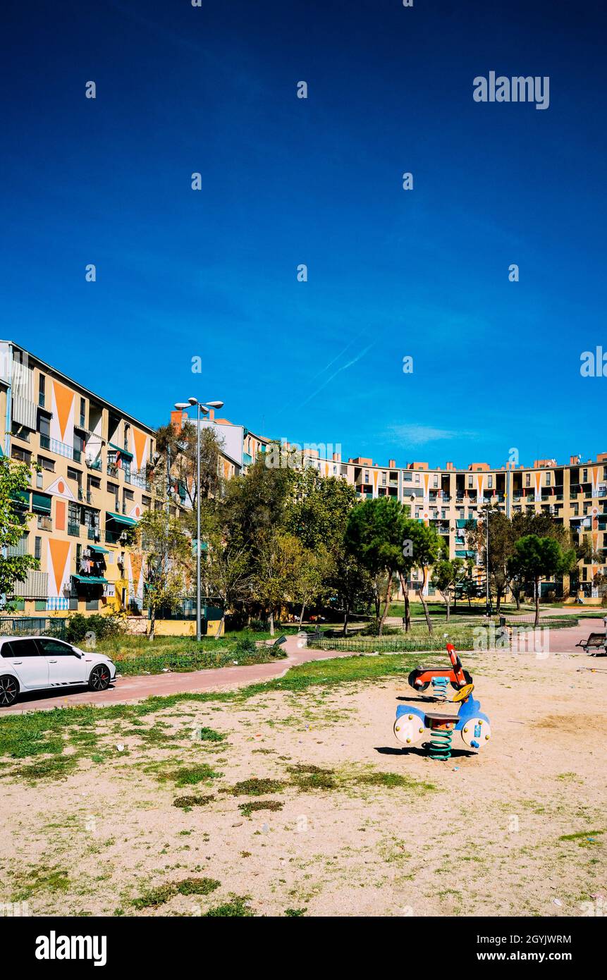 “Interior of El Ruedo” by Architect Francisco Javier Sáenz de Oiza is ...
