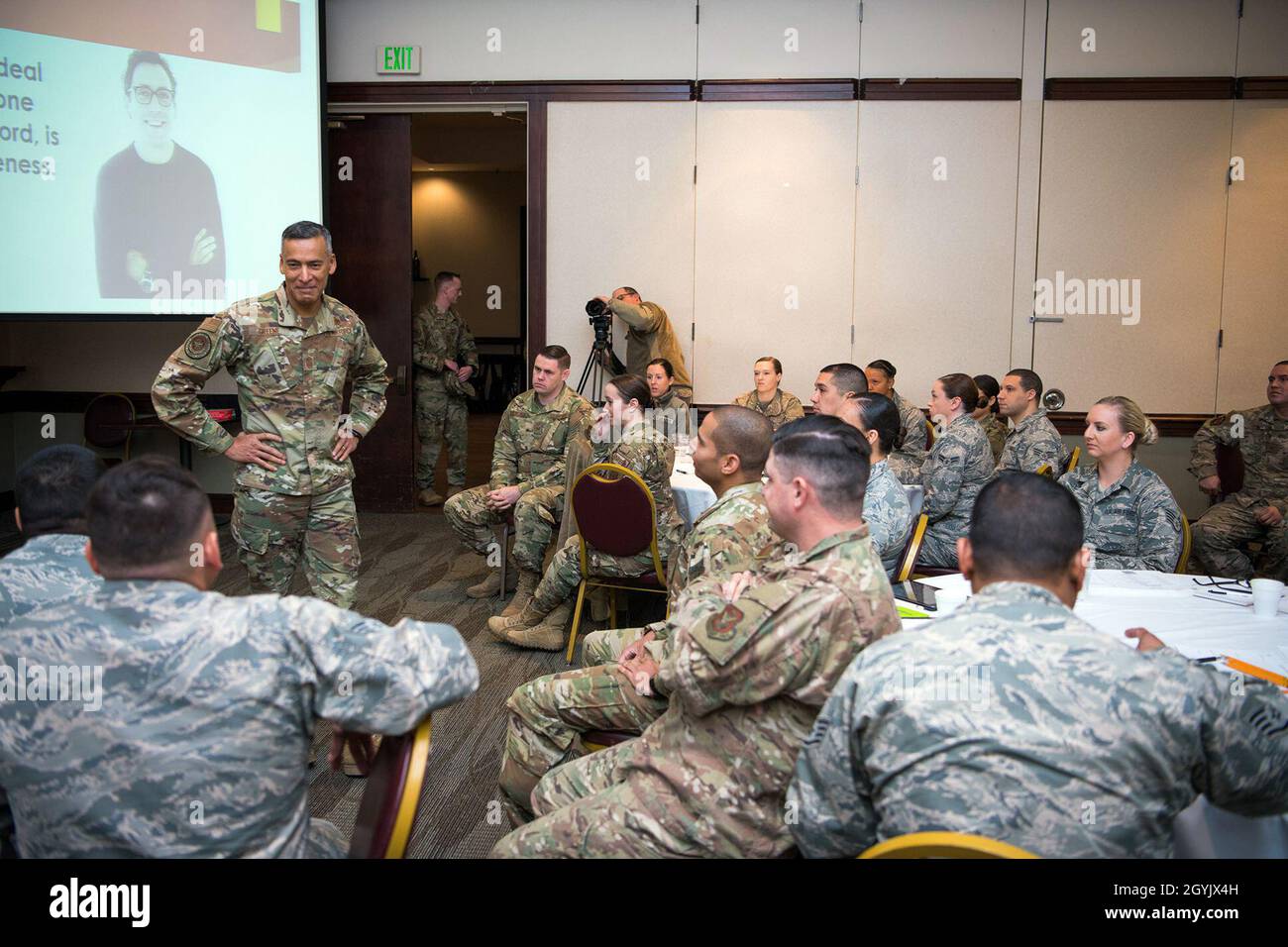 Chief Master Sgt. Terrence Greene, Command Chief, Air Mobility Command ...