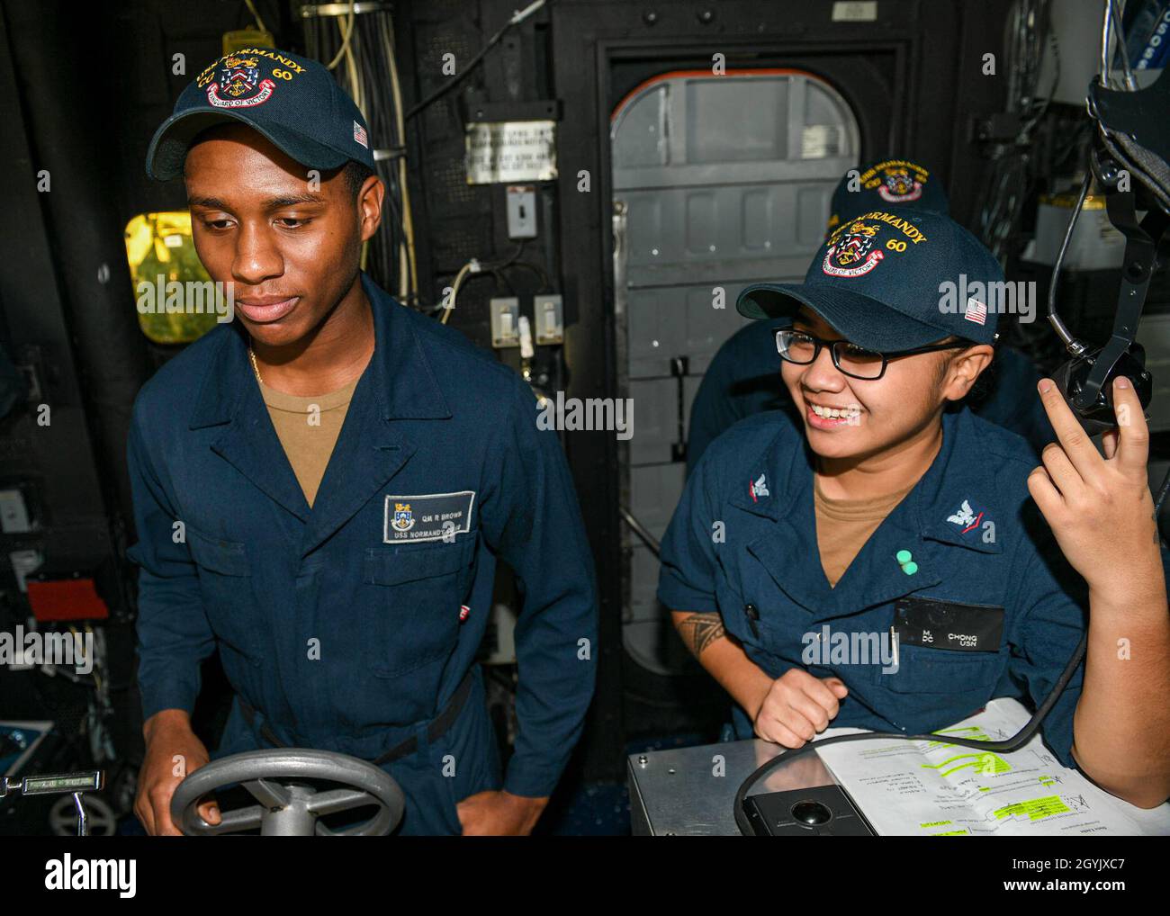 200110-N-PC620-0002 ARABIAN SEA (Jan. 10, 2020) Quartermaster Seaman ...