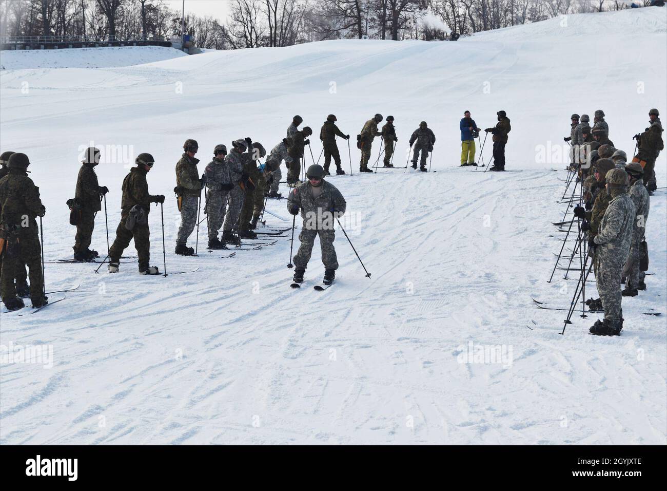 Cold weather orientation course hi-res stock photography and images - Alamy