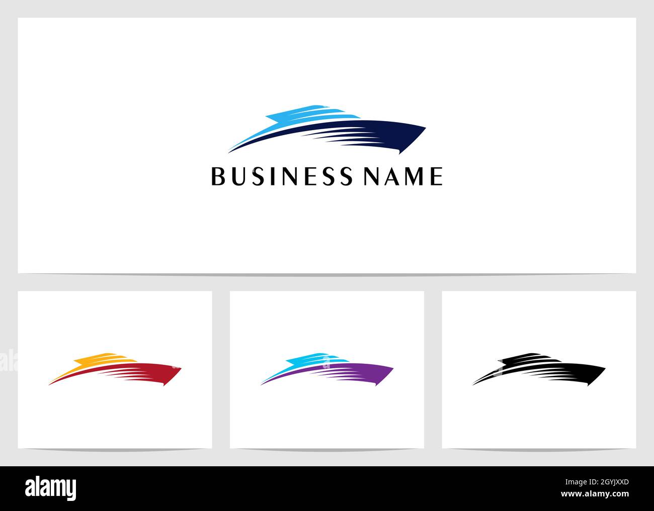 Speed boat driver Stock Vector Images - Alamy