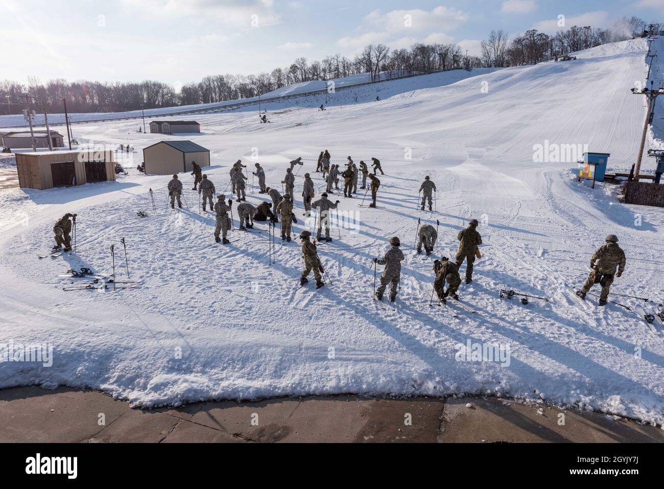 Students participate in cold weather operations class at Total Force ...
