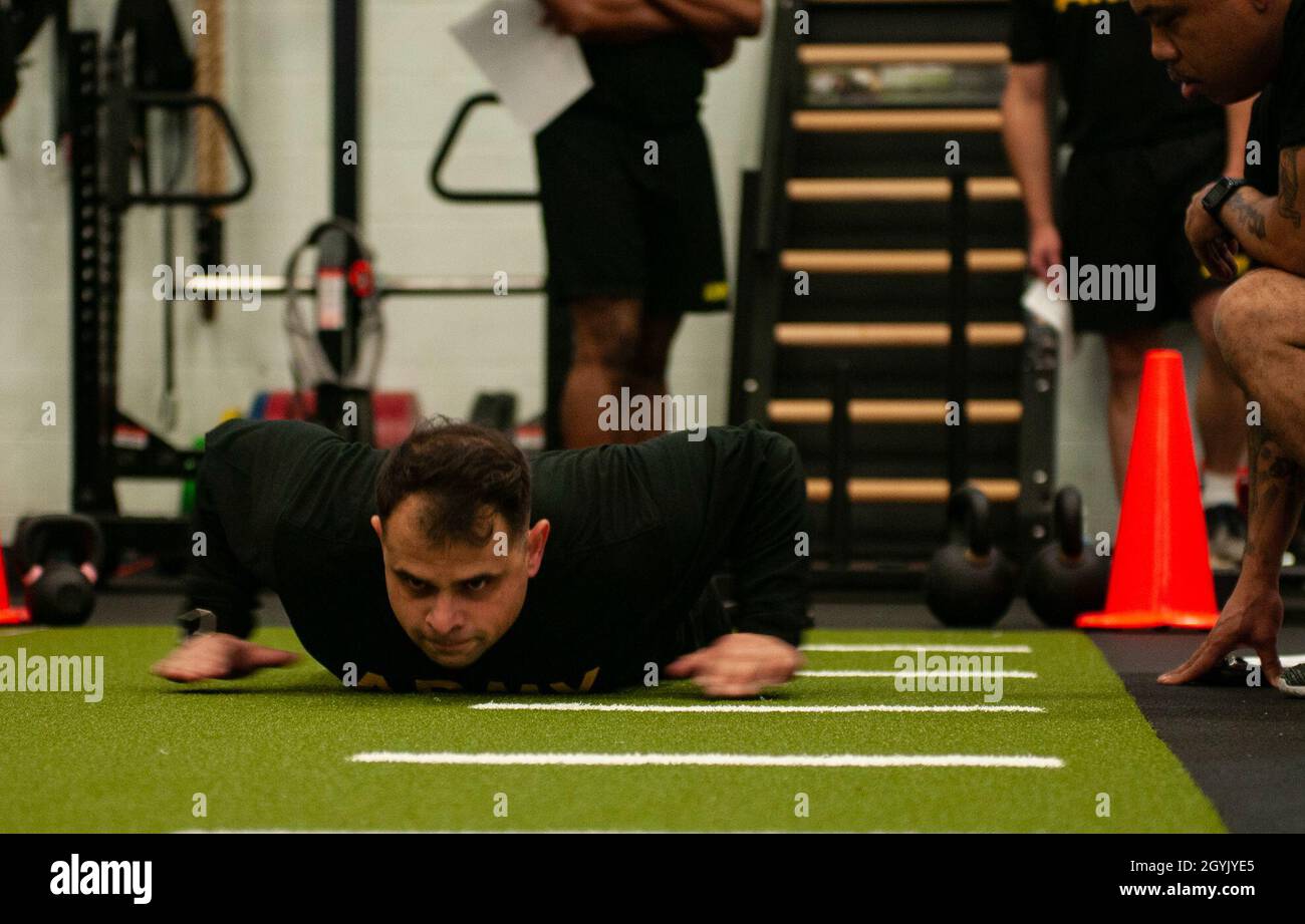 Georgia Army National Guardsman, Maj. Marc Pfrogner, operations officer ...