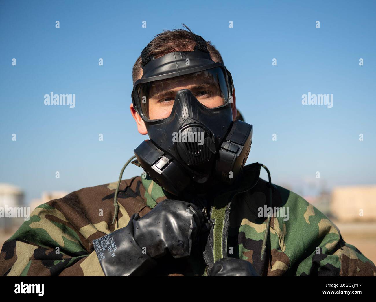 Radiological nuclear cbrn suit hi-res stock photography and images - Alamy