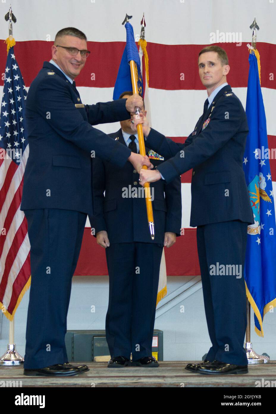 Col. Matthew French assumed command of the 125th Fighter wing during an ...