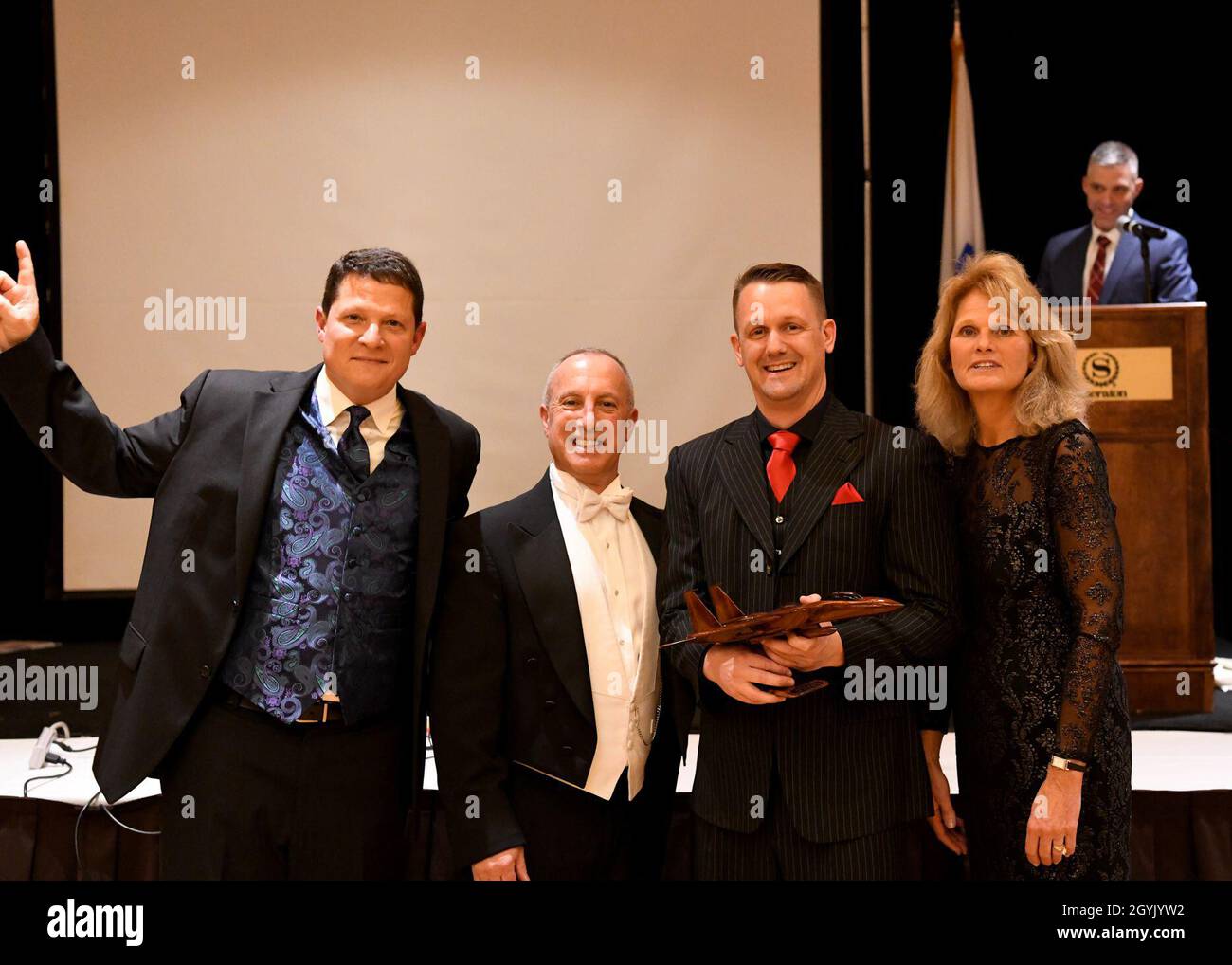Captain Jason Hickox, 104th Maintenance Squadron commander, recieved ...