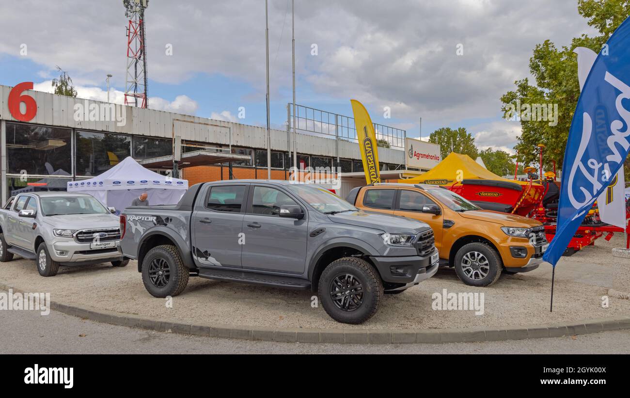 Novi Sad, Serbia - September 21, 2021: Ford Ranger Raptor Suv at ...