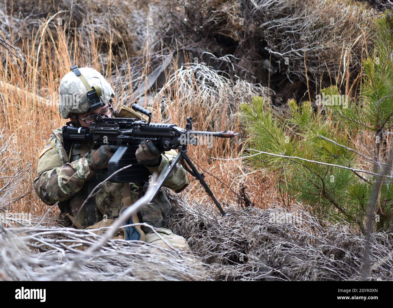 Saw gunner hi-res stock photography and images - Alamy