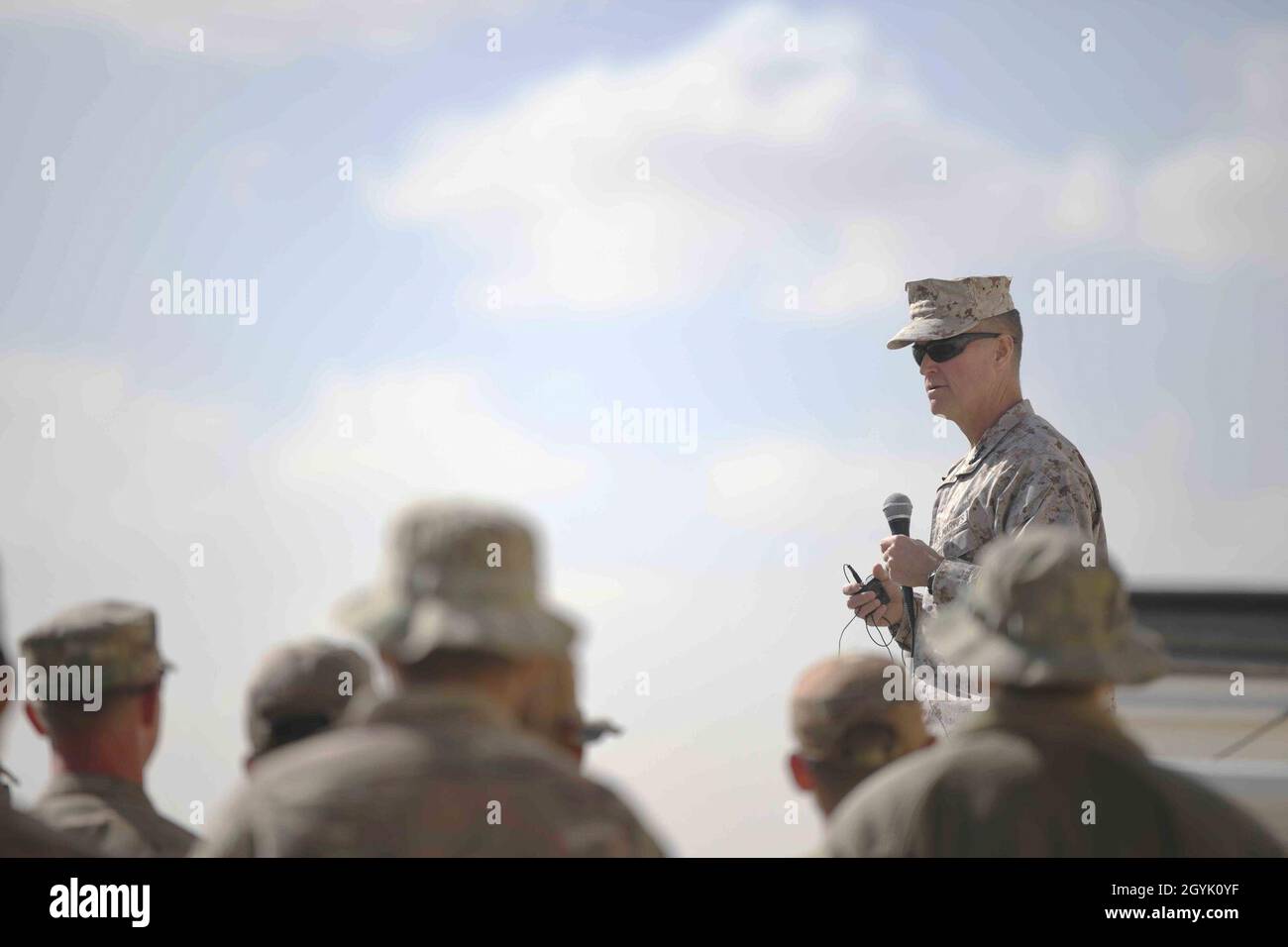 U.S. Marine Lt. Gen. Carl E. Mundy II, commander United States Marine ...