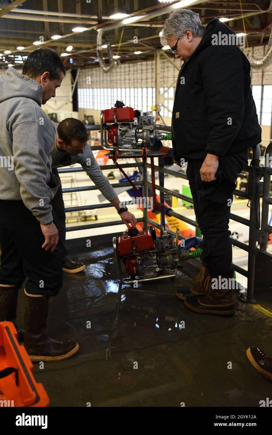 Coast Guard Petty Officer 1st Class Andrew Stover, an Air Station ...