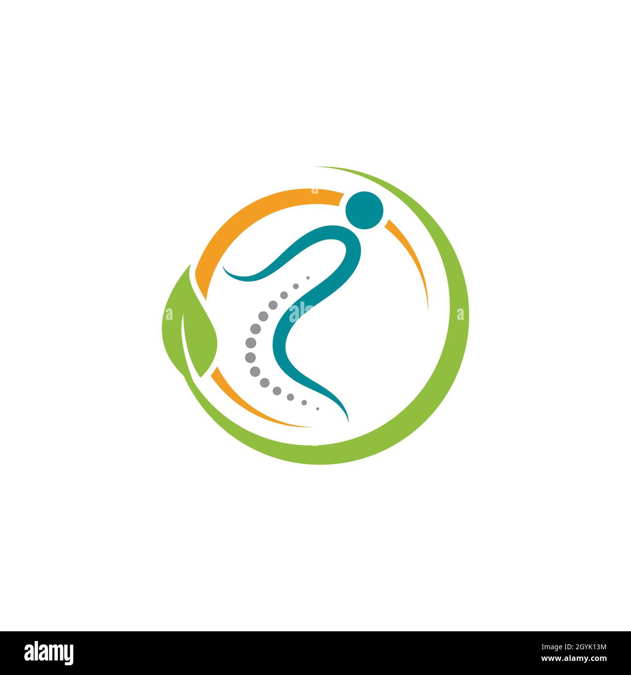 chiropractic symbol Vector icon design illustration Template Stock ...