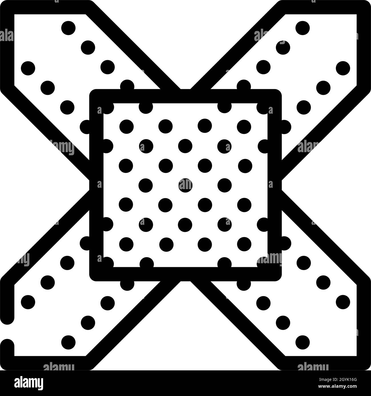 metal structure building part line icon vector illustration Stock ...