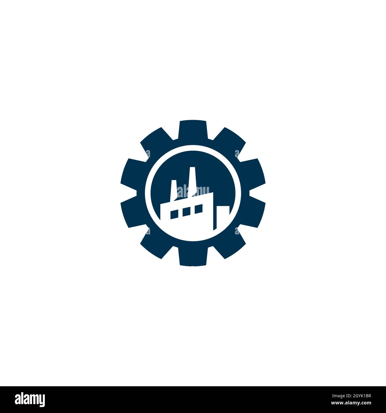 industry Vector icon design illustration Template Stock Photo - Alamy