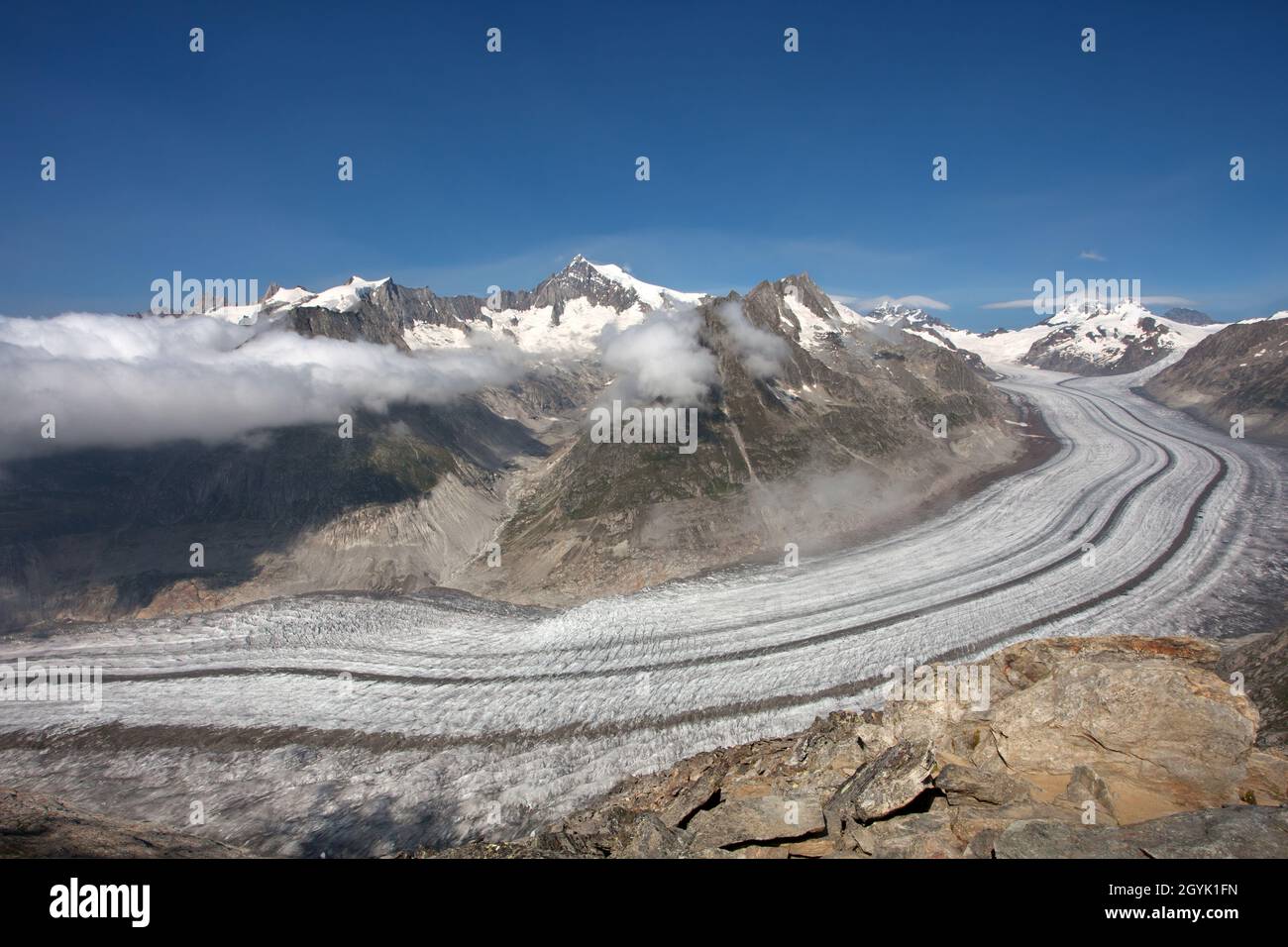 Grosser aletsch hi-res stock photography and images - Alamy