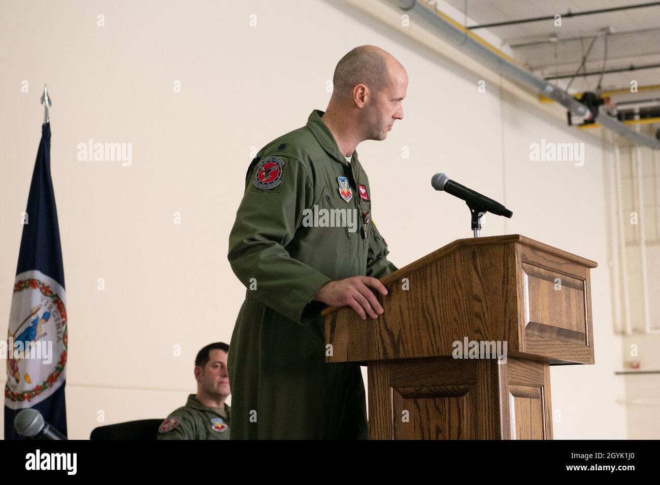 The 192nd Operations Support Squadron welcomes Lt. Col. Timothy M ...