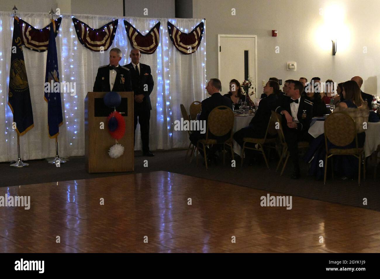 Retired U.S. Air Force Major General Stephen Goldfein, the guest ...