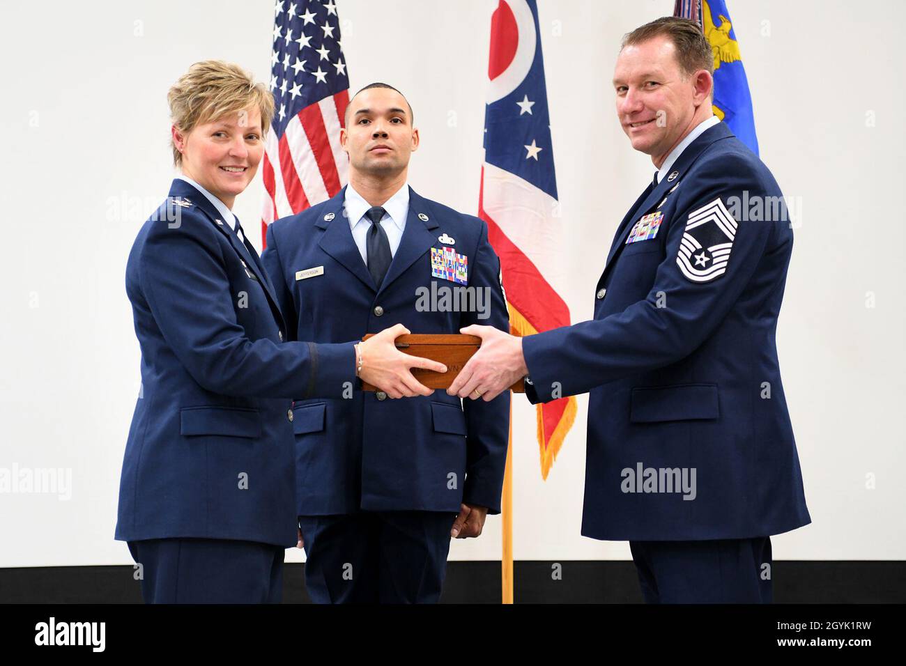Chief Master Sergeant Scott E. Ross, the incoming command chief master ...