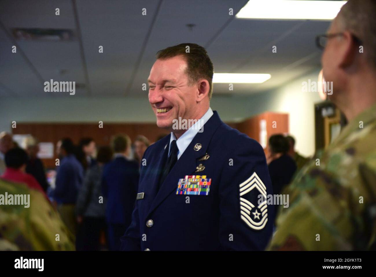 Chief Master Sgt. Scott E. Ross, the incoming 178th Wing Command Chief ...
