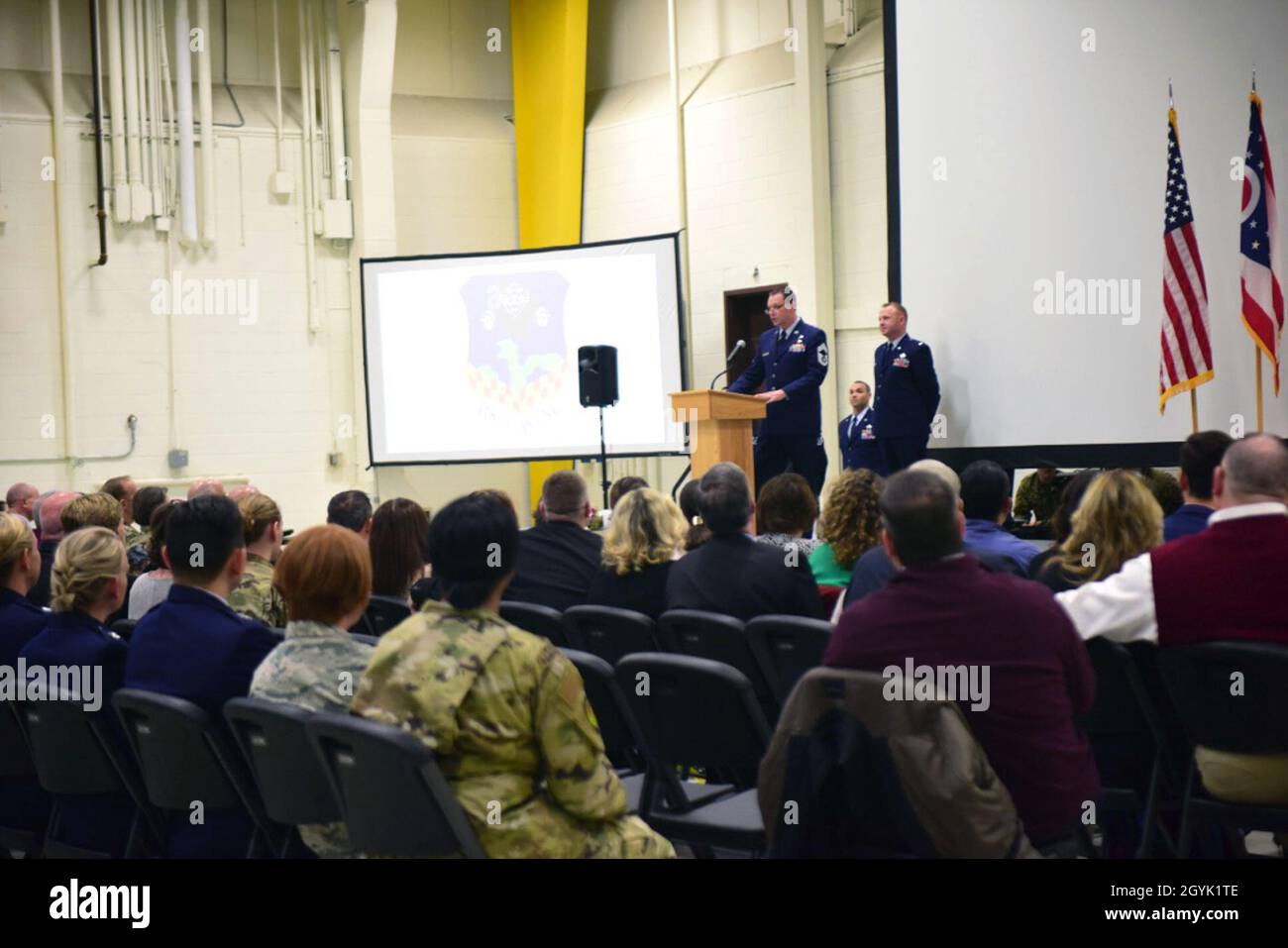 Chief Master Sgt. Scott E. Ross, the incoming 178th Wing Command Chief ...