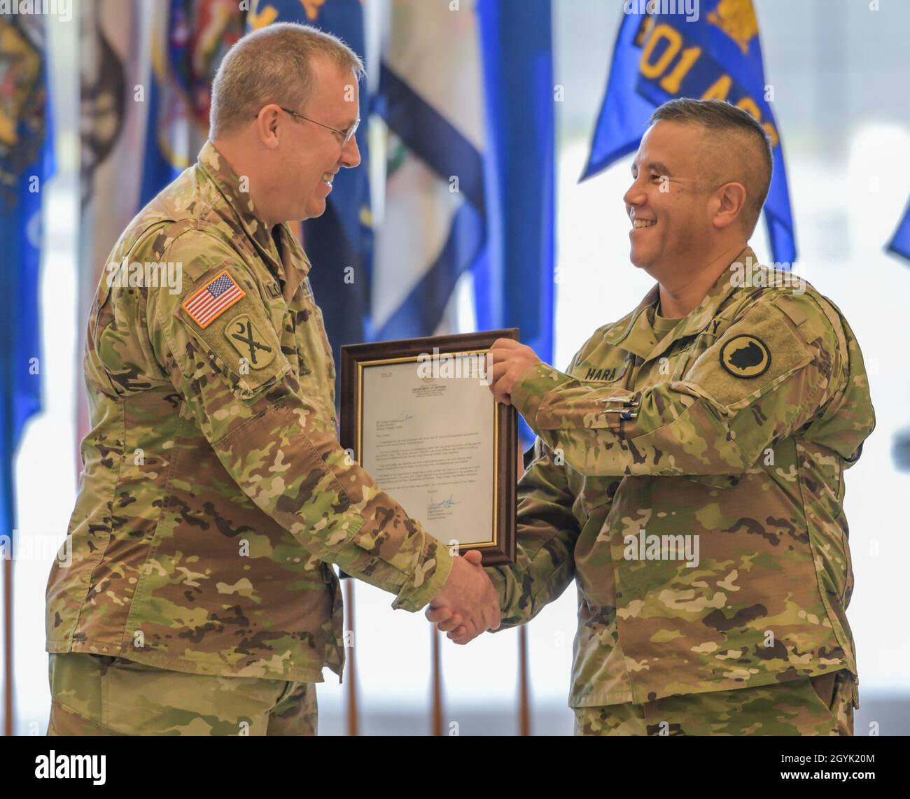 Former Adjutant General of Hawaii, Maj. Gen. Arthur J. Logan, receives ...