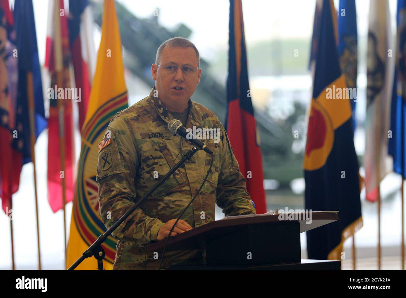 Maj gen arthur j logan hi-res stock photography and images - Alamy