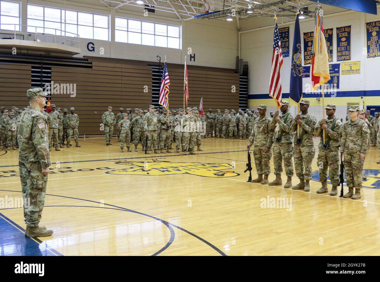 Soldiers with the 213th Regional Support Group, Pennsylvania Army ...