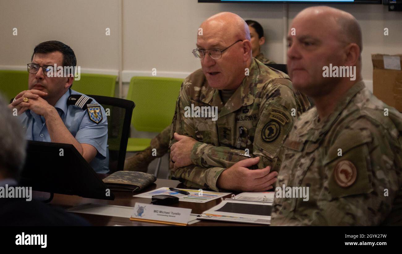 U.S. Army Maj. Gen. Michael D. Turello, commanding general of Combined ...