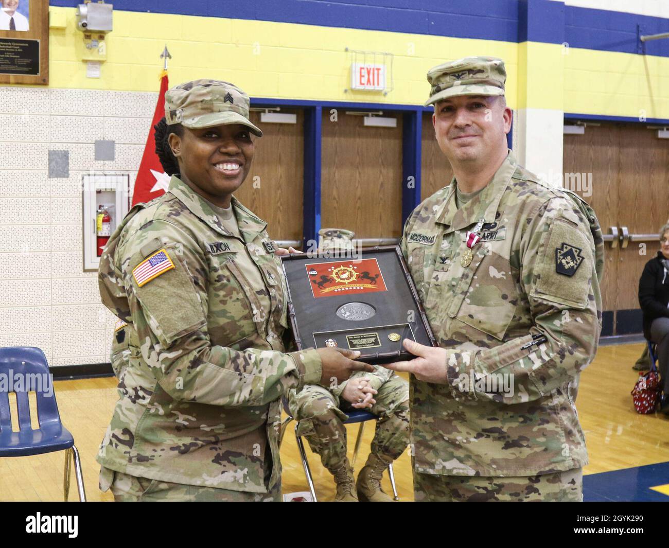 Soldiers with the 213th Regional Support Group, Pennsylvania Army ...