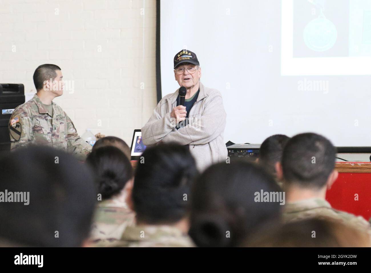 U.S. Army and Korean War Veteran Lester Probst, formerly of the 224th ...