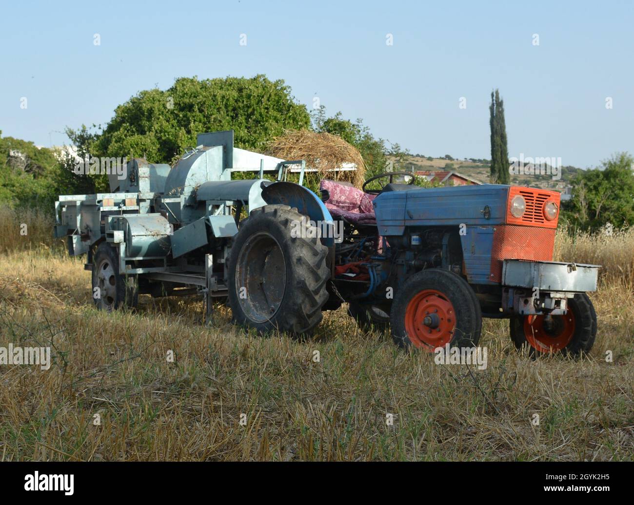 Truck tractor countryside hi-res stock photography and images - Alamy