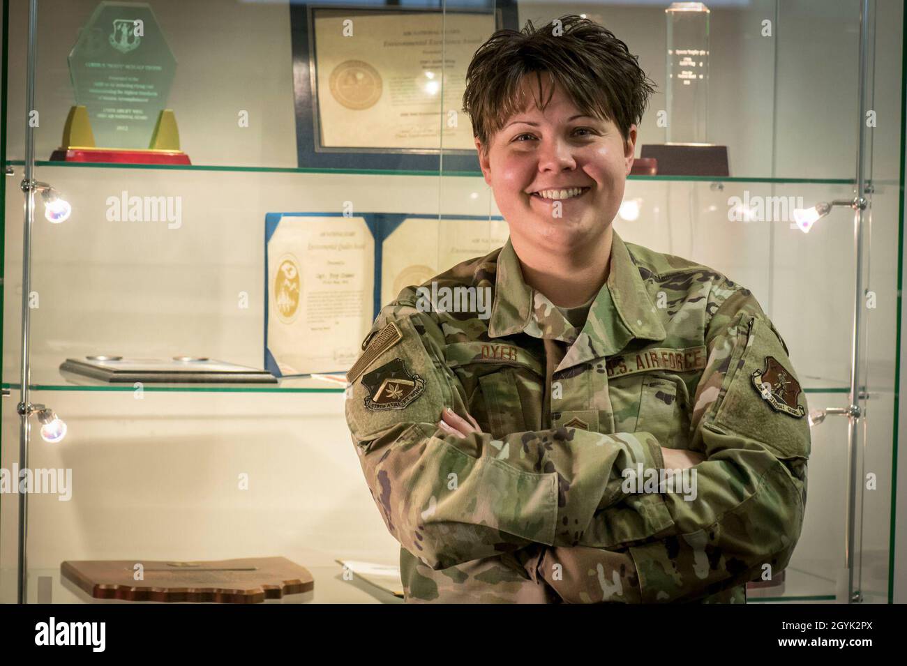 Senior Master Sergeant Kelli Dyer, Human Resources Advisor with the ...