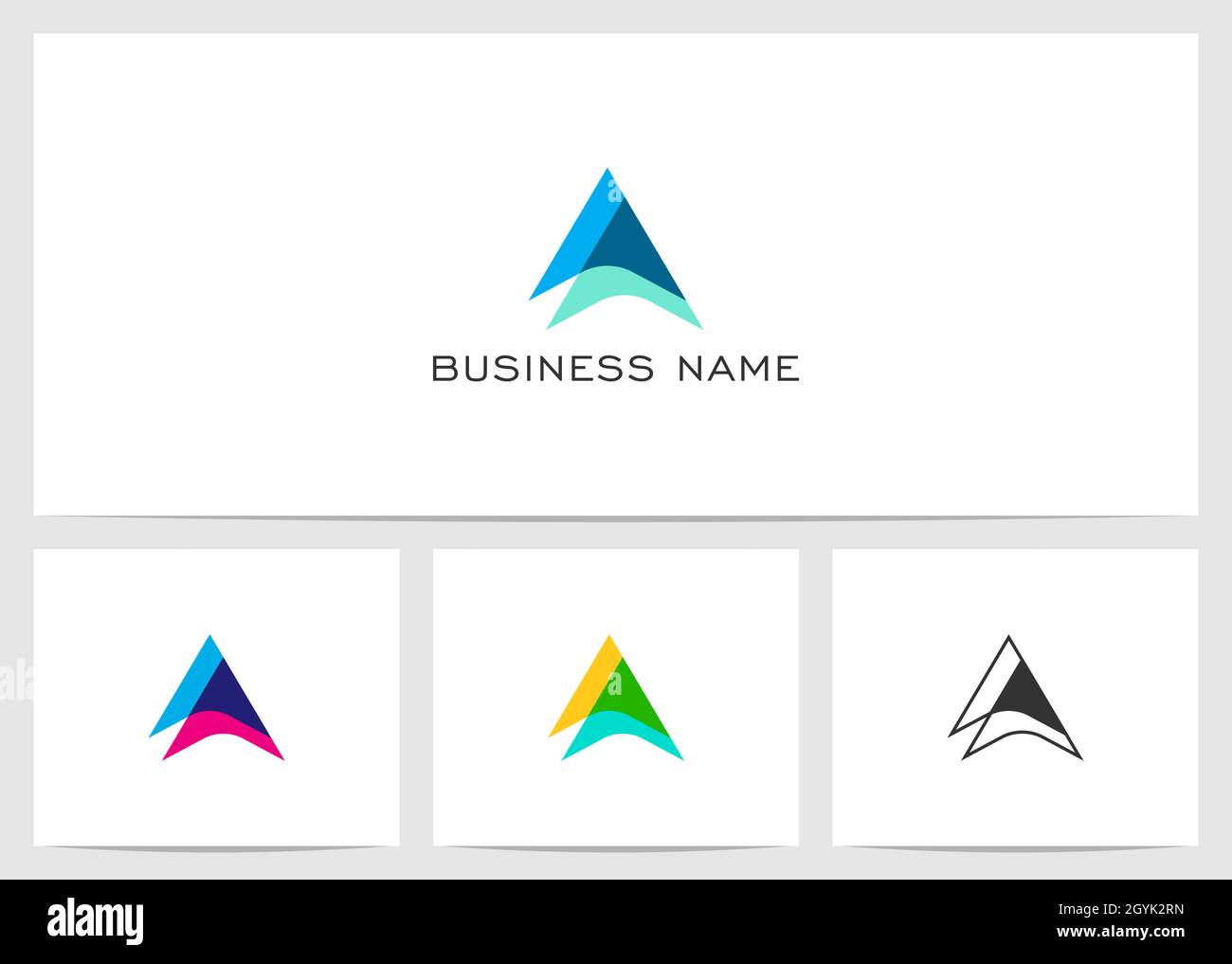 Arrow Heads Transparent Overlay Logo Design Stock Vector Image & Art ...