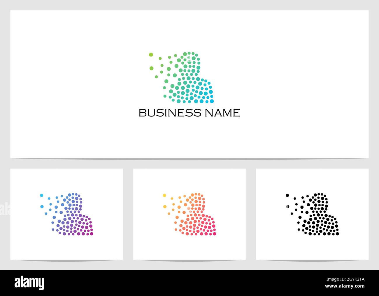 Person Made From Dots Disinetgrated Logo Design Stock Vector Image ...