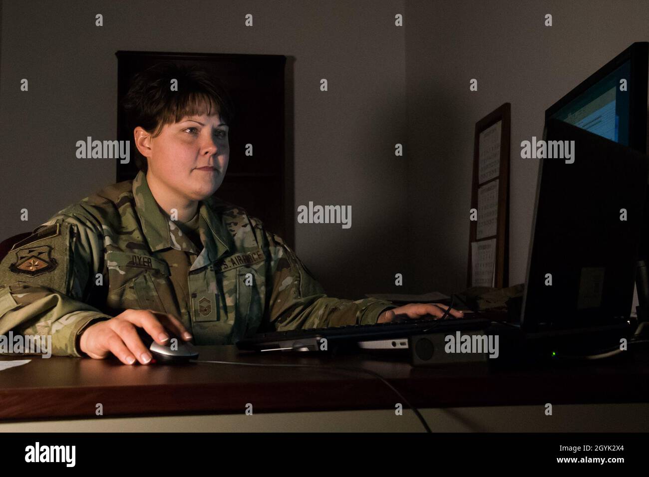 Senior Master Sergeant Kelli Dyer, Human Resources Advisor with the ...