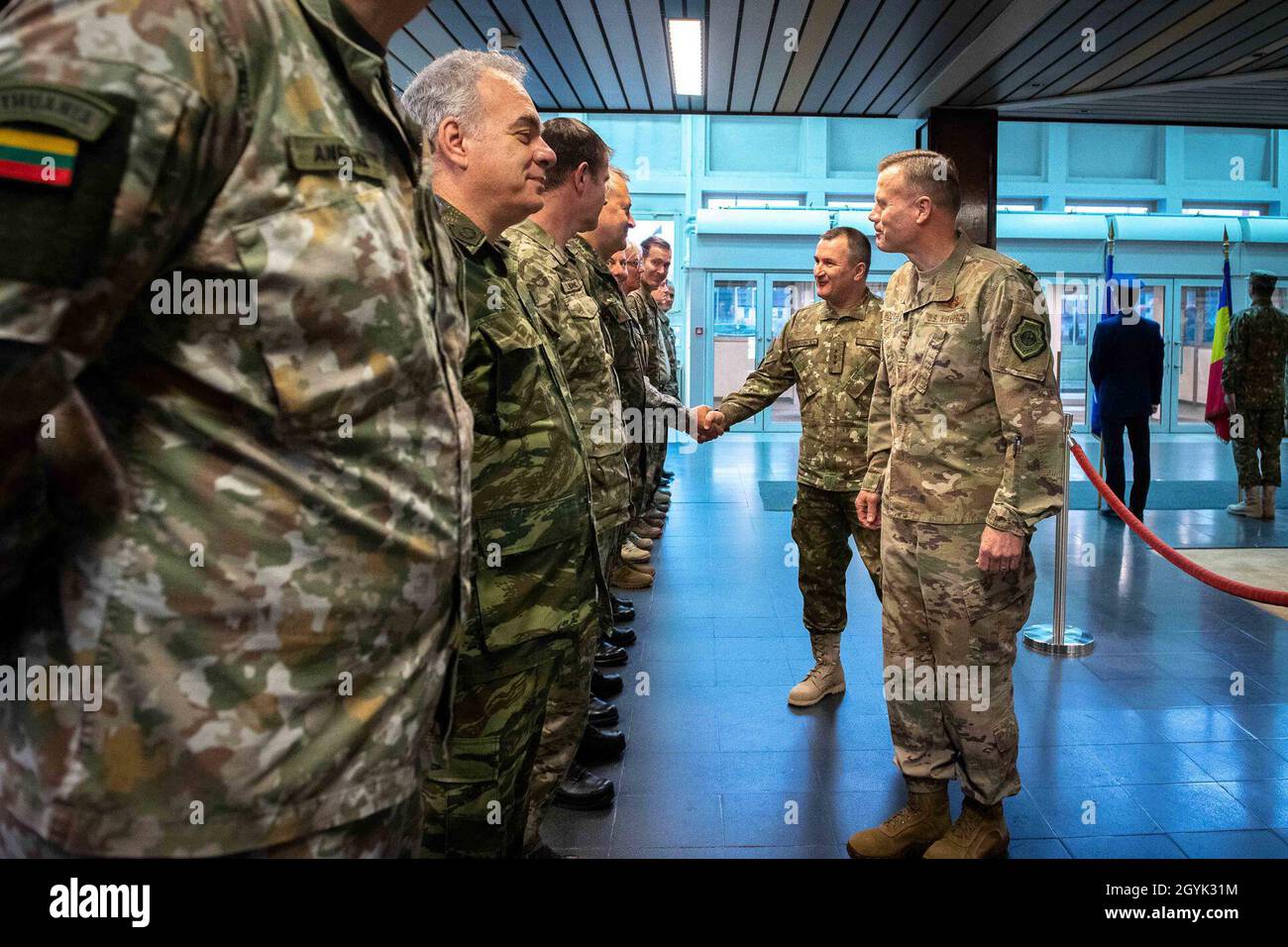 SHAPE, Belgium (Jan. 13, 2020) Supreme Allied Commander Europe General ...