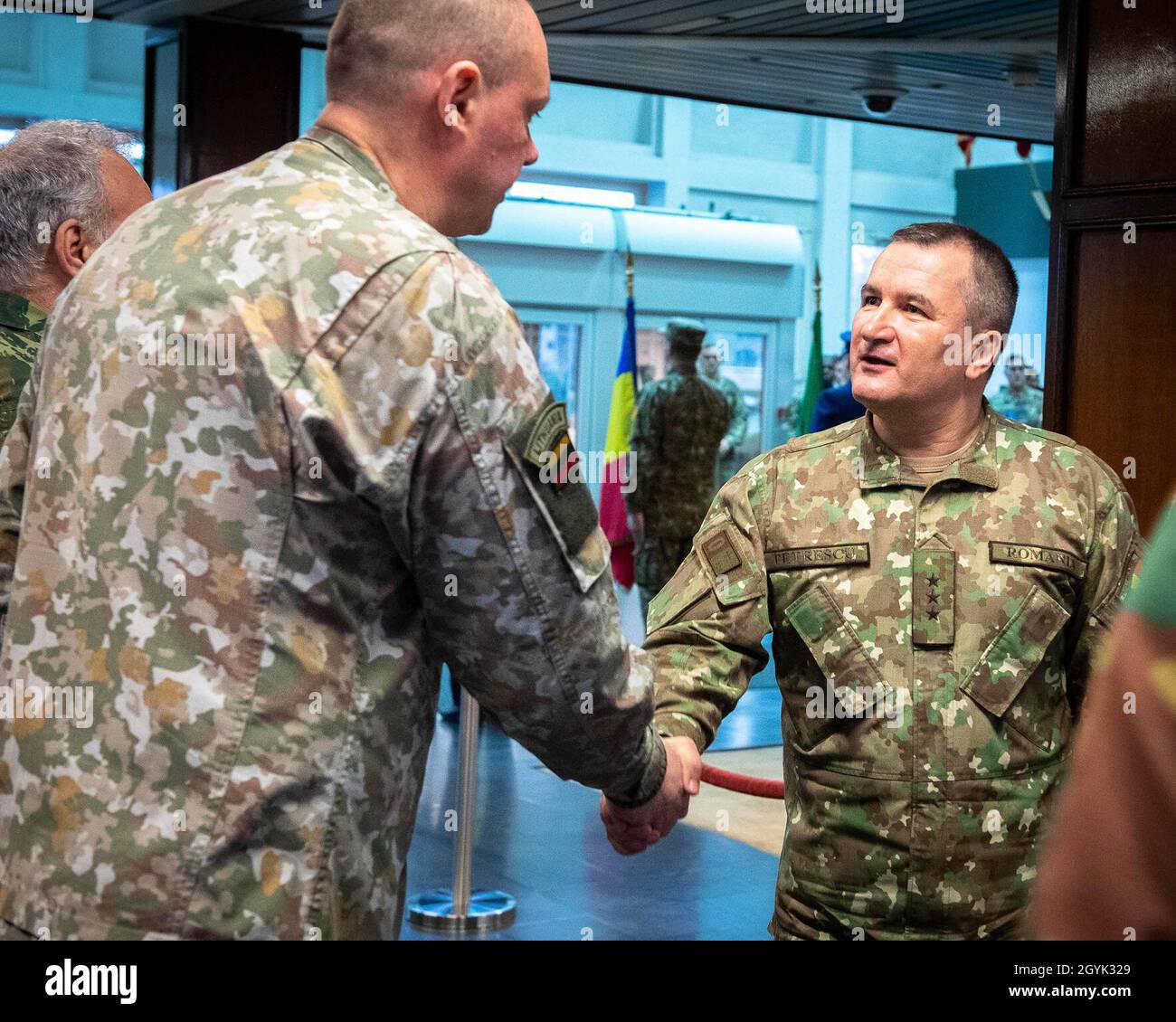 SHAPE, Belgium (Jan. 13, 2020) Romanian Chief of Defence Staff ...