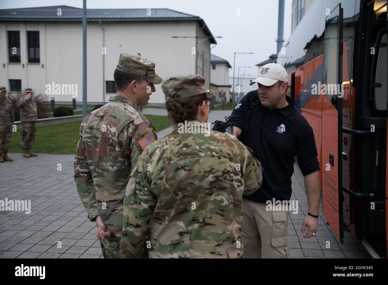 Combat veterans associated with Troops First Foundation arrive at U.S ...