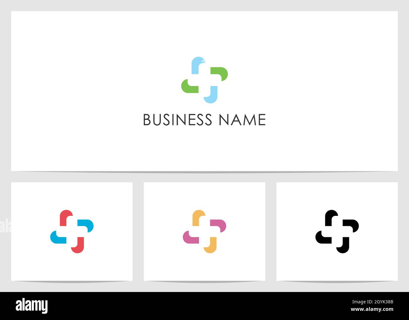 Abstract Cross Capsule Logo Design Stock Vector Image & Art - Alamy