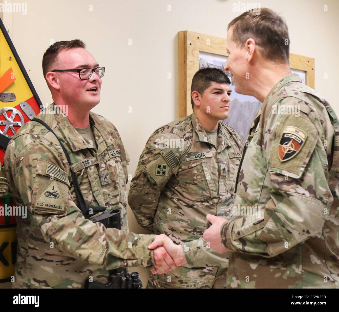 U.S. Army Maj. Gen. Patrick E. Matlock, deputy chief of staff ...