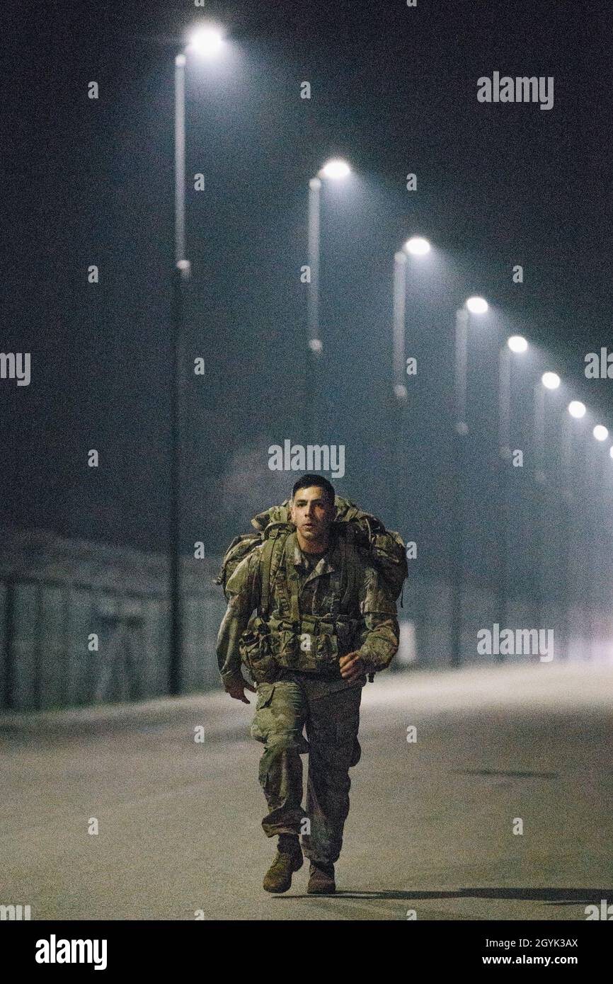 U.S. Army paratroopers assigned to the 54th Brigade Engineer Battalion ...