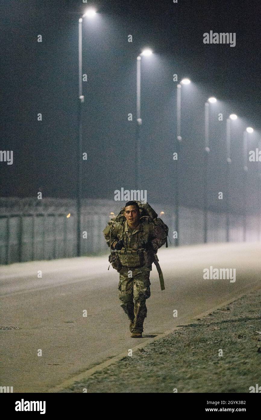 U.S. Army paratroopers assigned to the 54th Brigade Engineer Battalion ...
