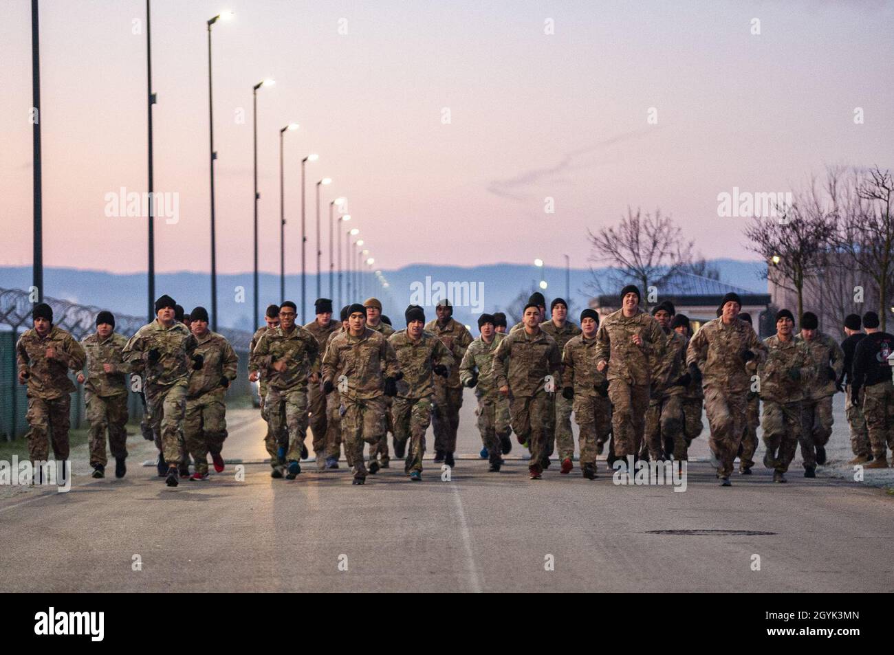 U.S. Army paratroopers assigned to the 54th Brigade Engineer Battalion ...