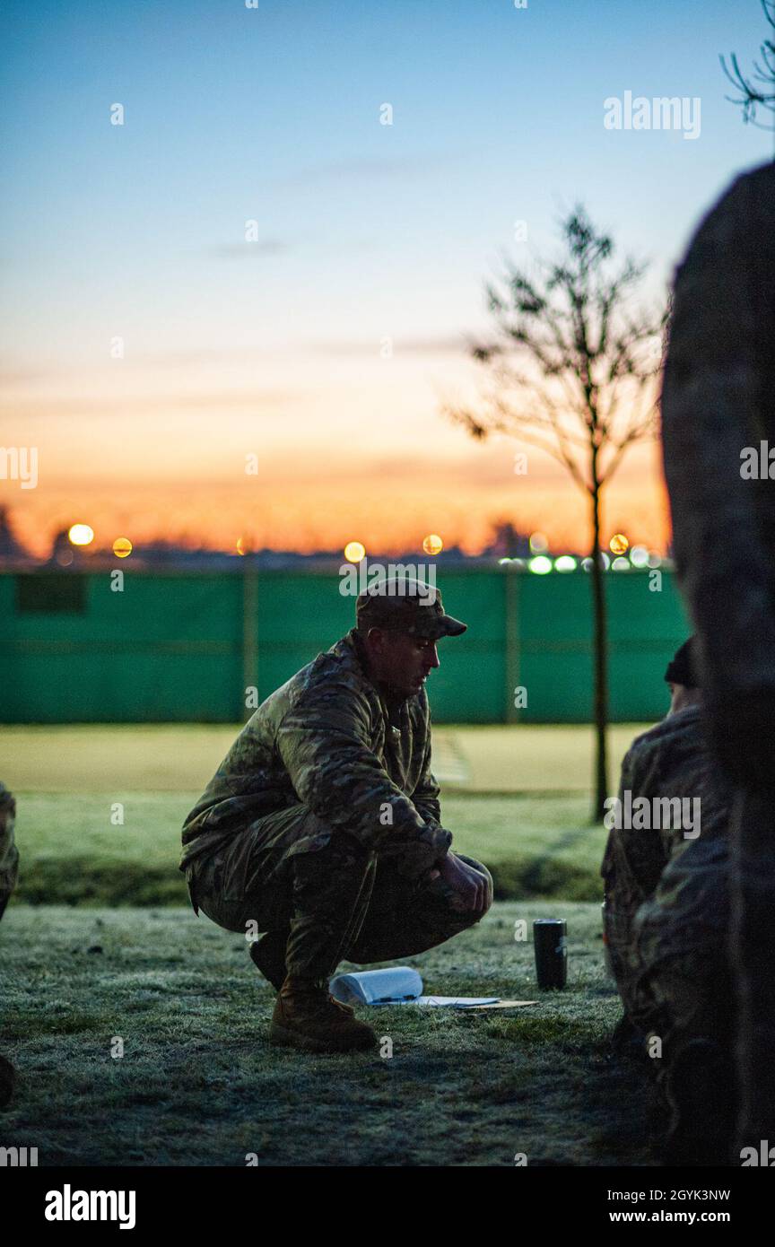 U.S. Army paratroopers assigned to the 54th Brigade Engineer Battalion ...