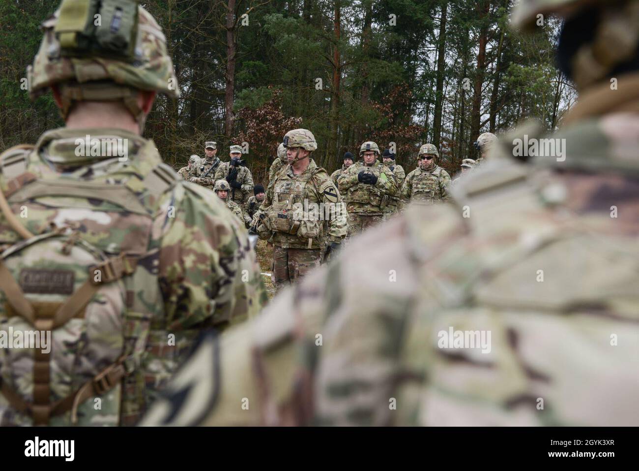 Col. Jeremy Wilson, commander of 2nd Armored Brigade Combat Team, 1st ...