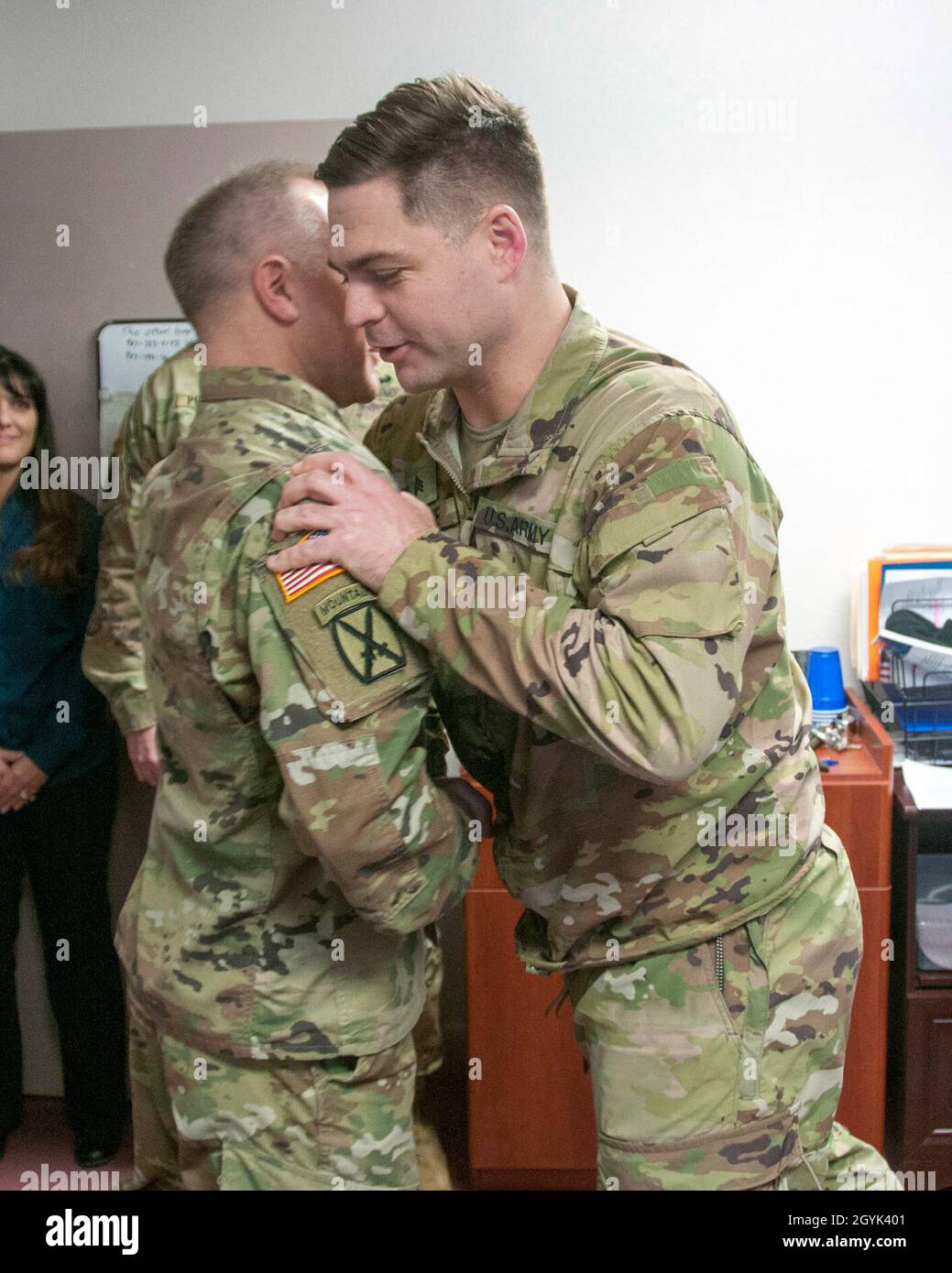 Col. Christopher Ruga (left), U.S. Army Garrison Alaska, Fort ...