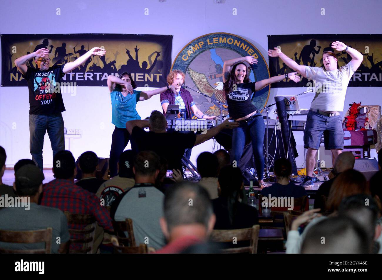 CAMP LEMONNIER, Djibouti – Musicians Daniel Steven Louisell and Noel ...