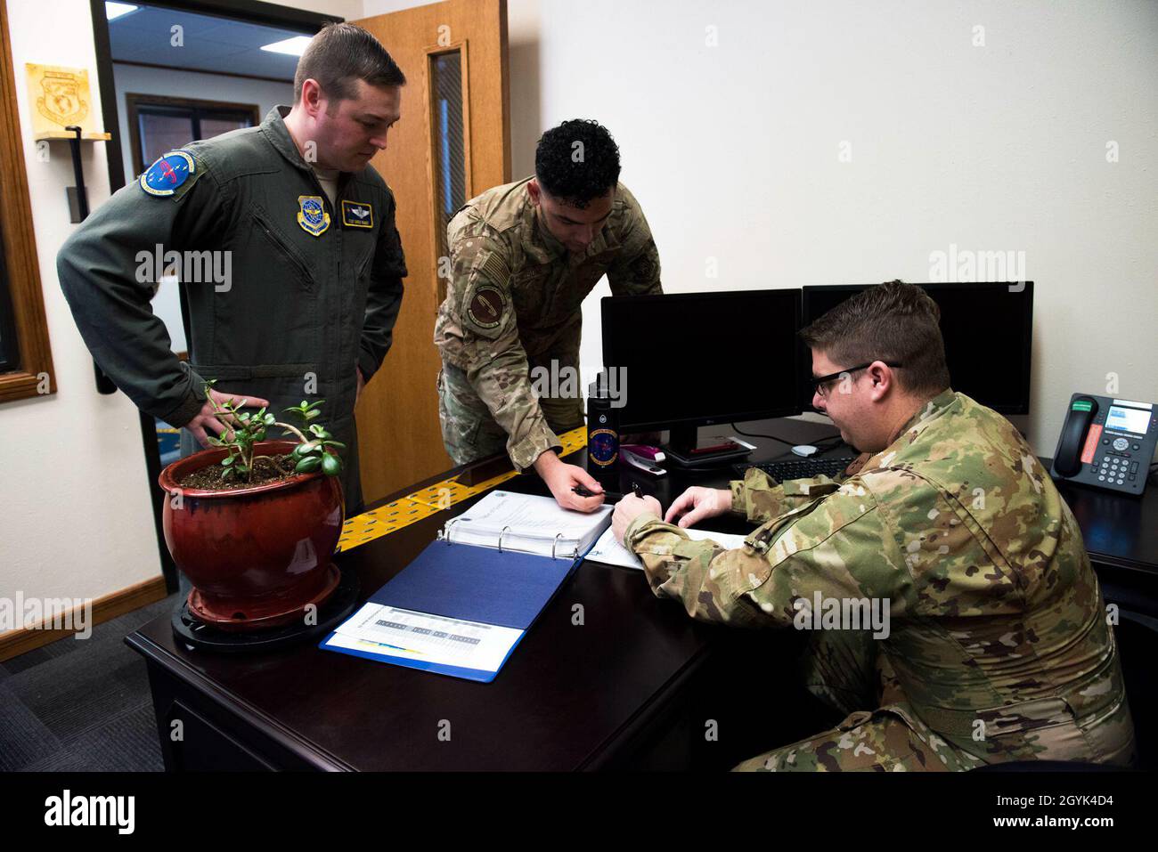 U.S. Air Force Lt. Col. Christopher Dieter, 97th Air Refueling Squadron ...