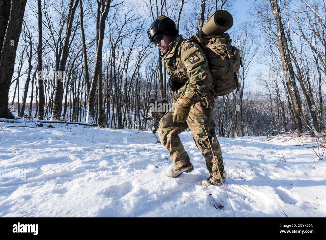 Students participate in cold weather operations class at Total Force ...