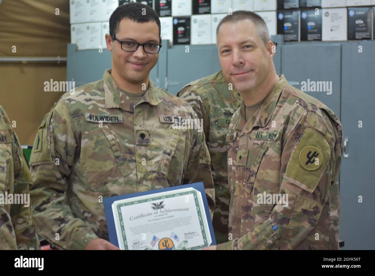 Brig. Gen. Howard Geck, commanding general, 103rd Expeditionary ...