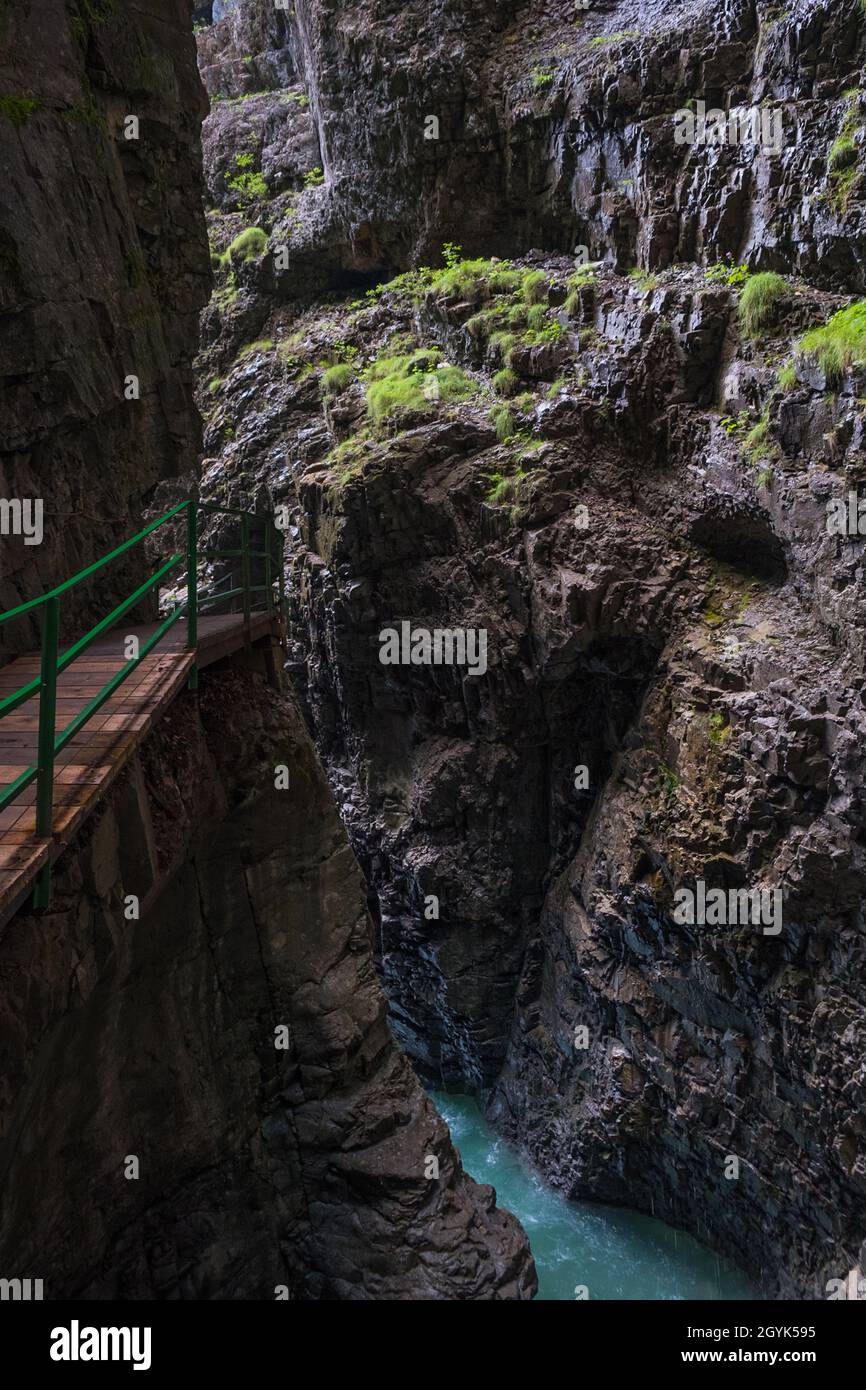 Aerial view of a river Stock Photo - Alamy